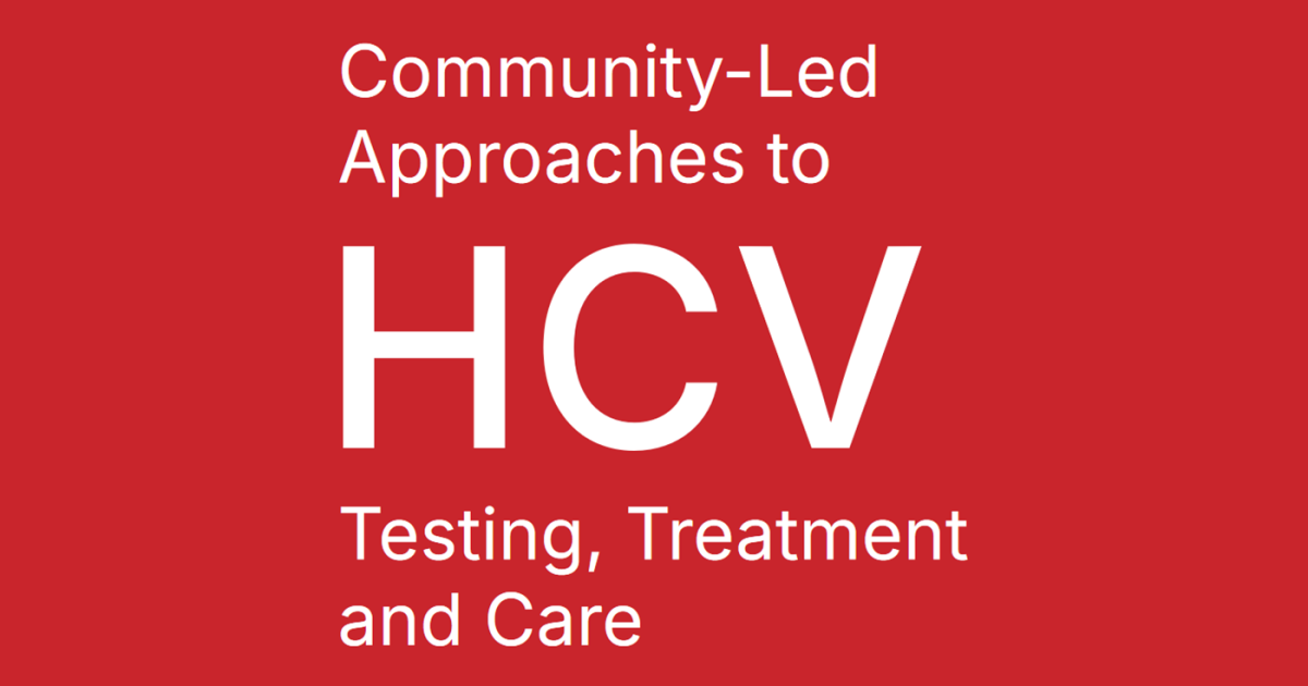 EuroNPUD Technical Briefing: Community-Led Approaches to HCV Testing ...